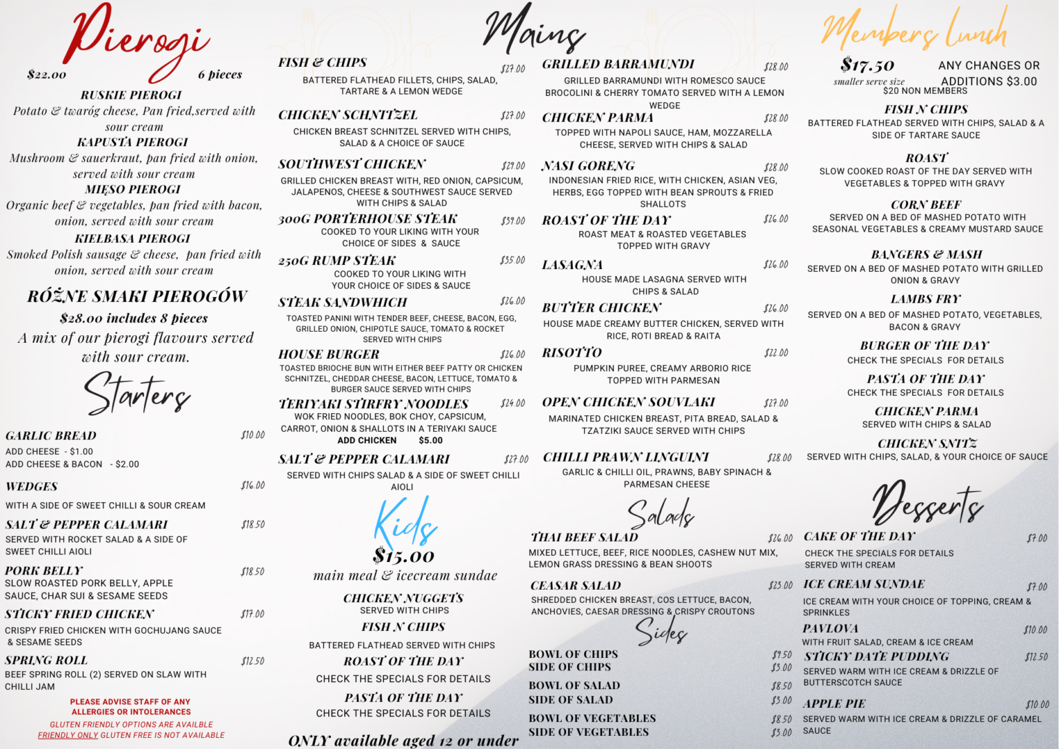 Bistro - White Eagle House